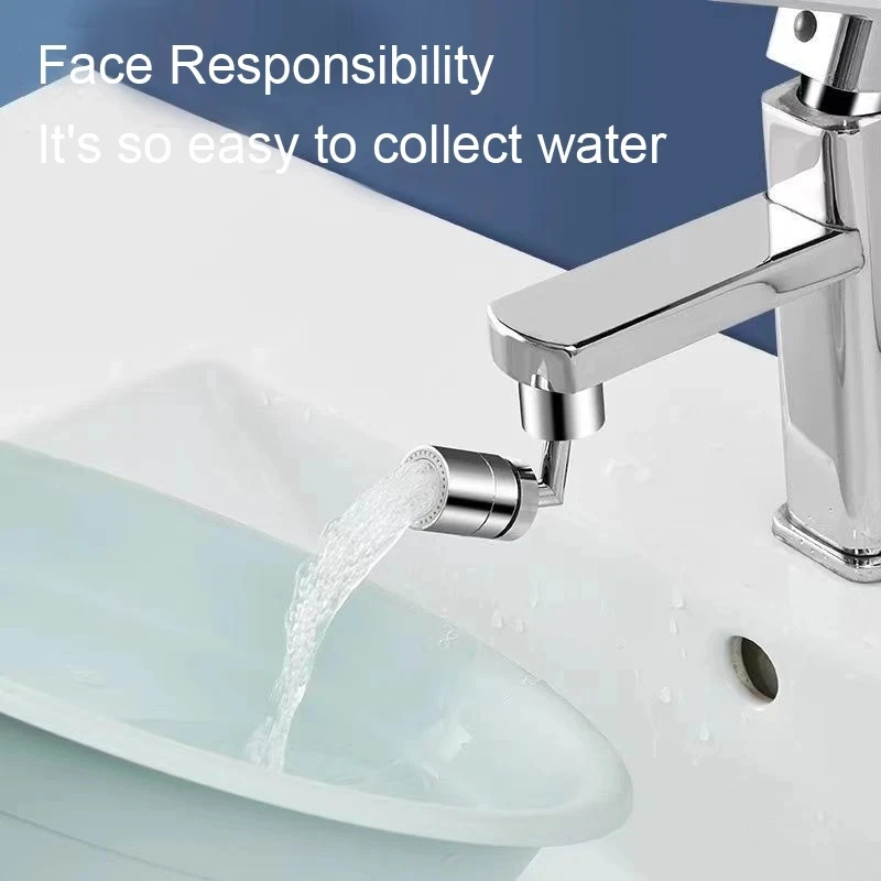 Universal Faucet Movable Tap - 720 Degree Rotating Filter