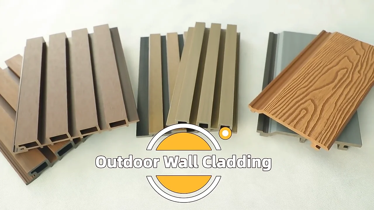 Foju Outdoor Terrace Cladding Wpc Wall Panel Exterior Composite ...
