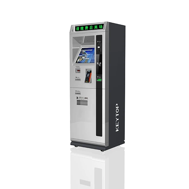 Outdoor Touch Screen Self Service Ticket Vending Kiosk Machine With ...