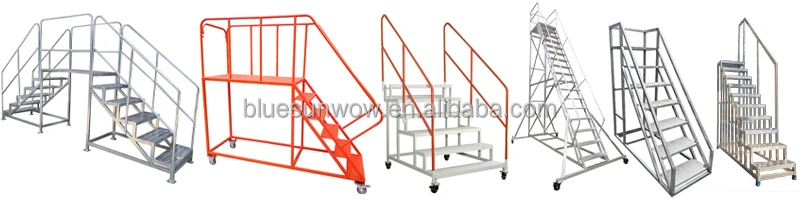 Aluminum Mobility Bridging Steps - Double Side Ladder