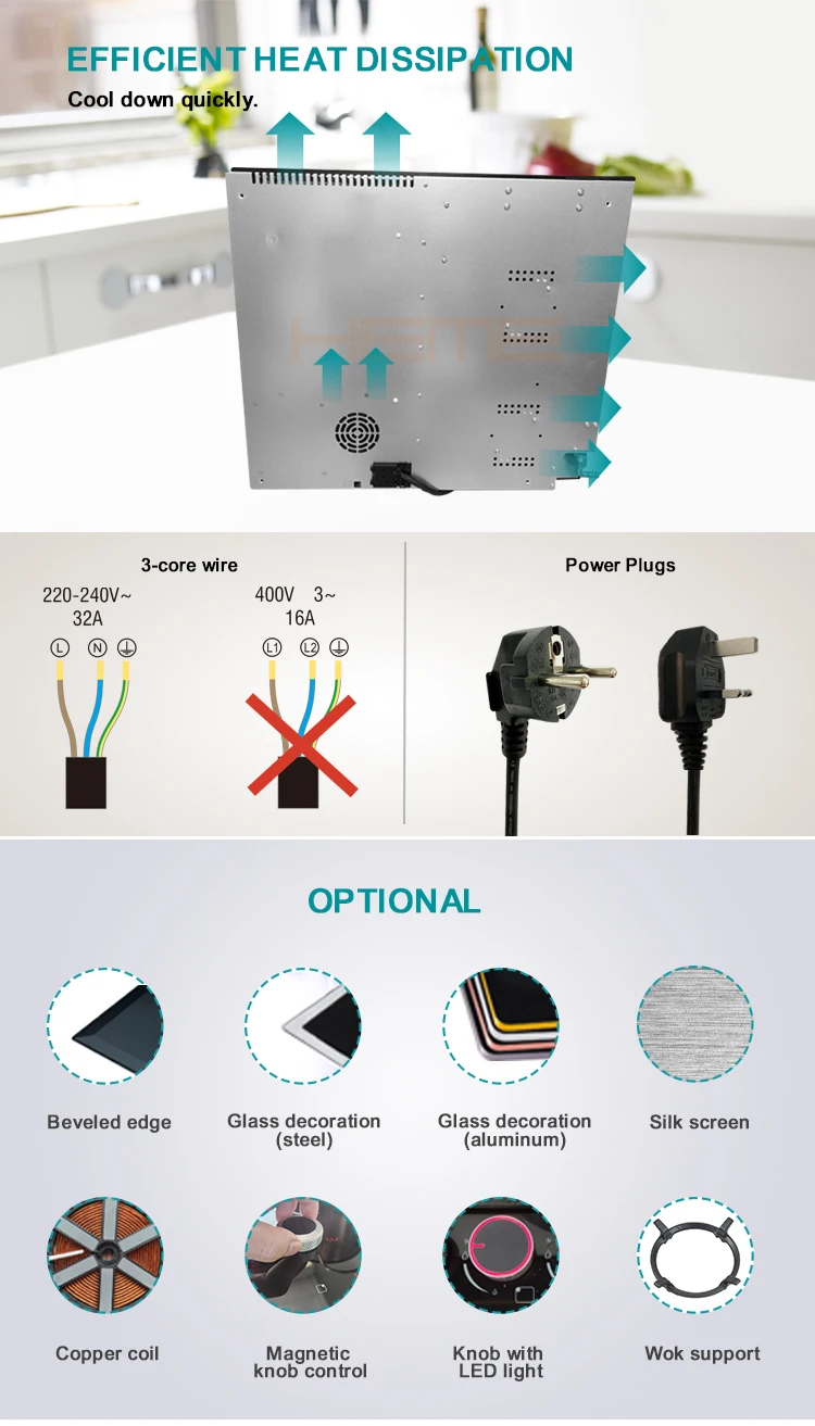 Made In China New Style Kitchen Appliances Built In Mixed Gas And ...