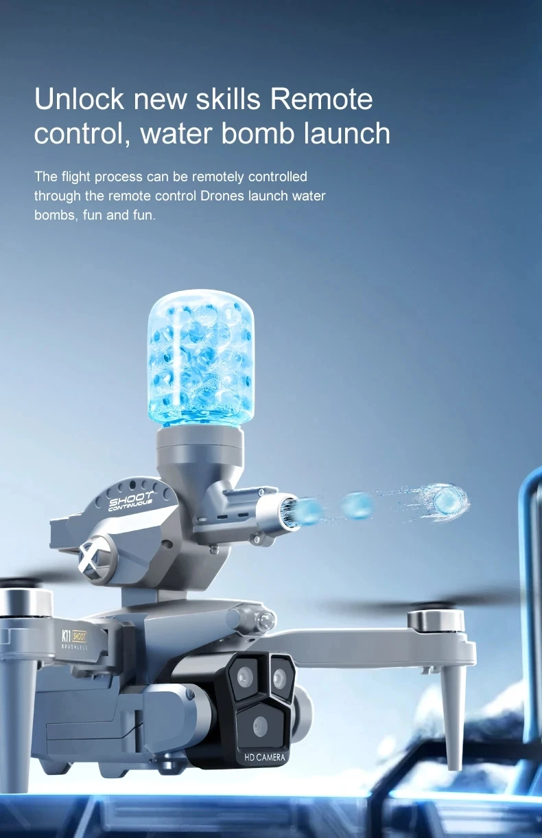 K11 Max 8K Camera Drone with Obstacle Avoidance & 3D Flip