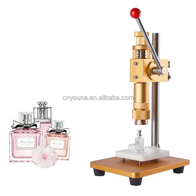 Manual Perfume Crimping Equipment Perfume Sealing Capping Machine ...