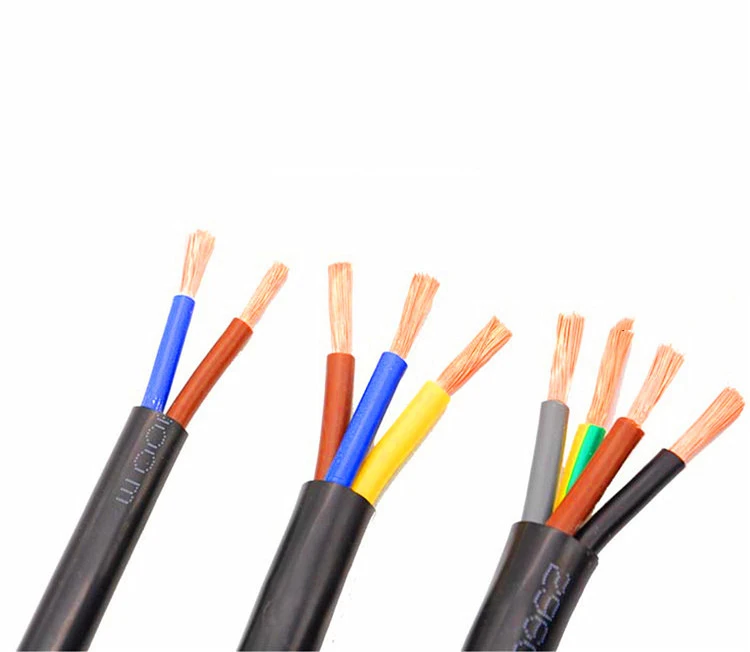 High Quality 3 Core Multi Cord 0.75mm 1.5mm 2.5mm 4mm Rvv Cable ...