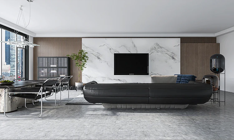 Infinitely Continuous Texture Marble Tile - White Marble