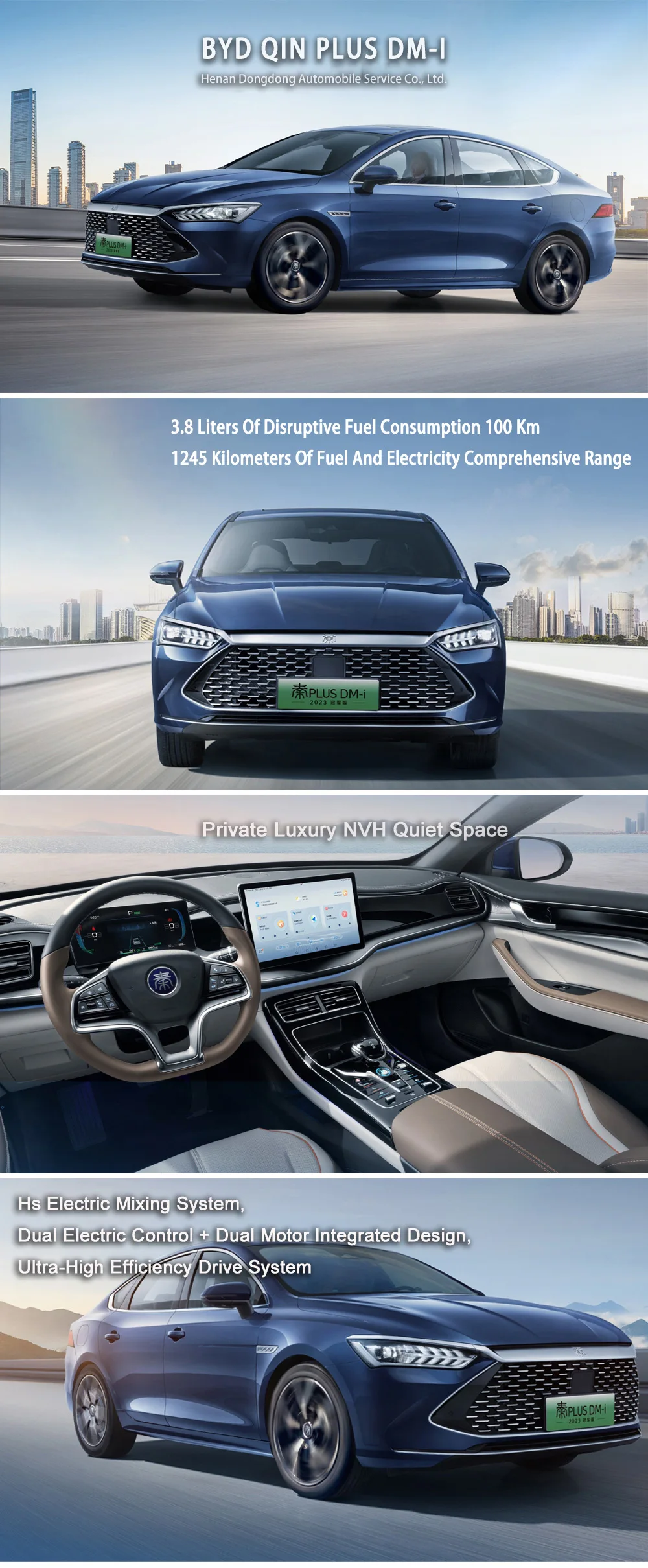 Byd Qin PLus Dmi Champion Edition Used Electric Ev Car New Energy Vehicles Hybrid Byd Qin Dmi in ...