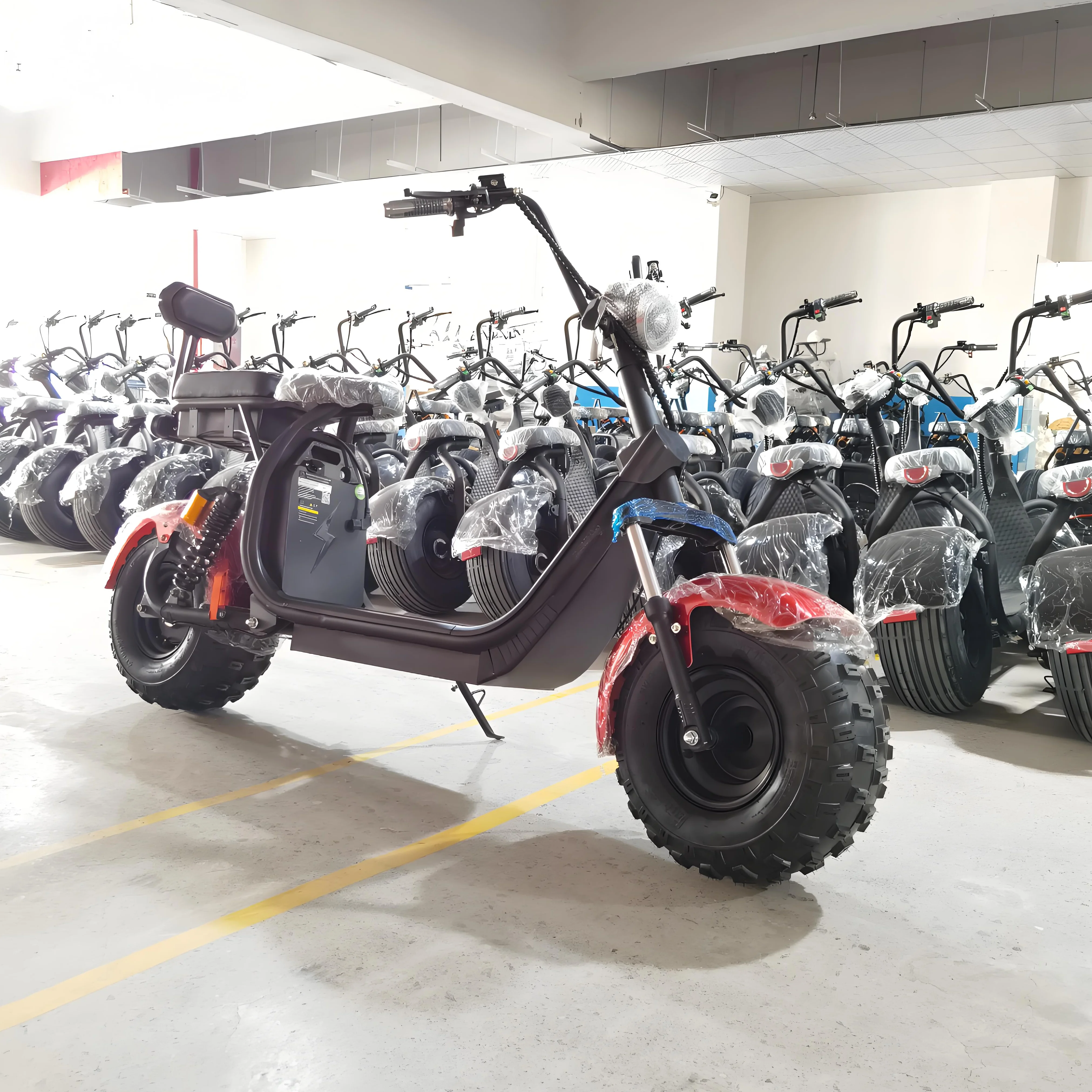 Stylish 2024 Citycoco Electric Bike With High-speed Motor And Fat Tires ...