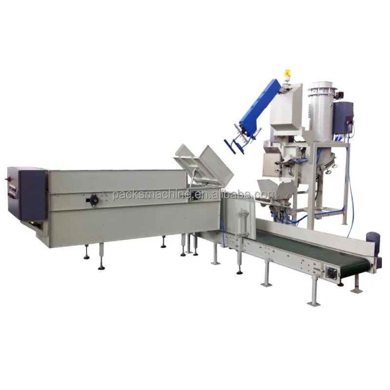 High Speed Automatic 20kg 25kg Carbon Black Fertilizer Bag Filling ...