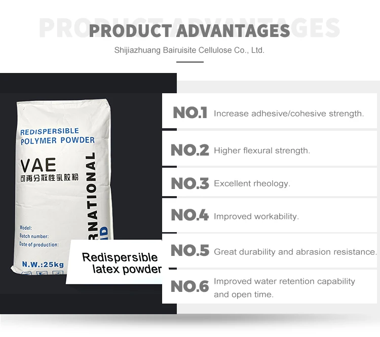 RDP elastic cement paint repair material redispersible emulsion powder ...