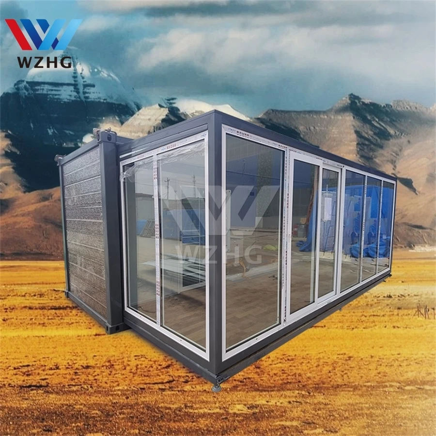 White External Wall Panels Cheap Shipping Container House Kiosk Sliding ...