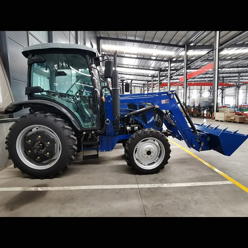Tractors 60 Hp Farm Tractor Loader for Sale - Easy to Operate