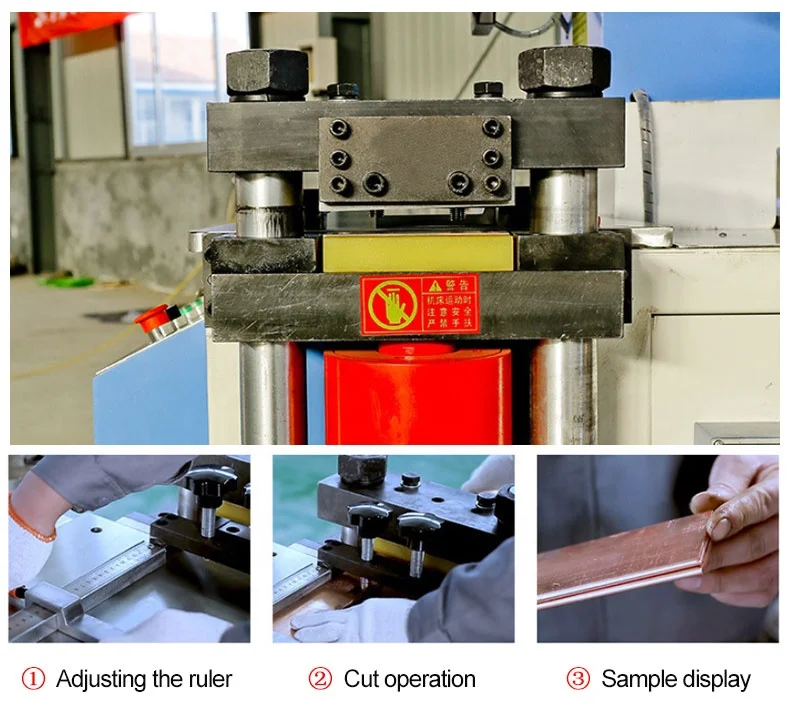 High Quality 3 in 1 Multifunctional Hydraulic Busbar Machine