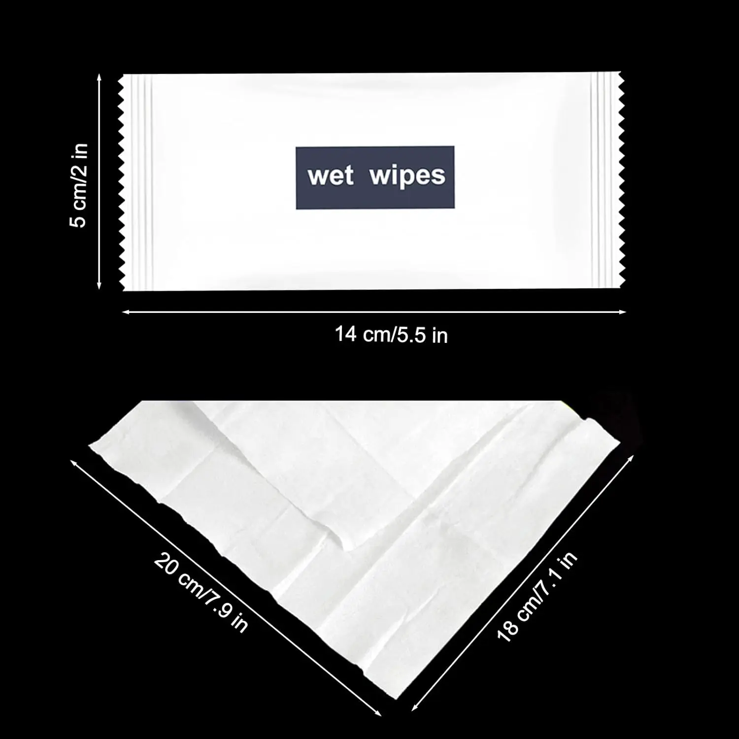 Custom Logo Single Pack Restaurant Wet Wipes Hand Wipes for Restaurant ...