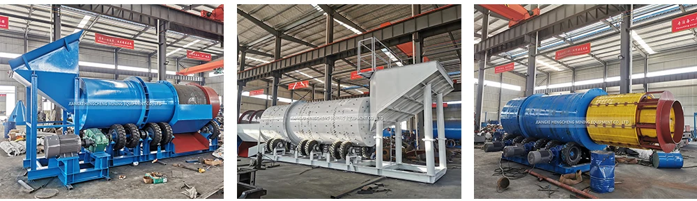 Tn Rotary Scrubber Trommel Screen Wash Plant Gold Trommel Scrubber For ...