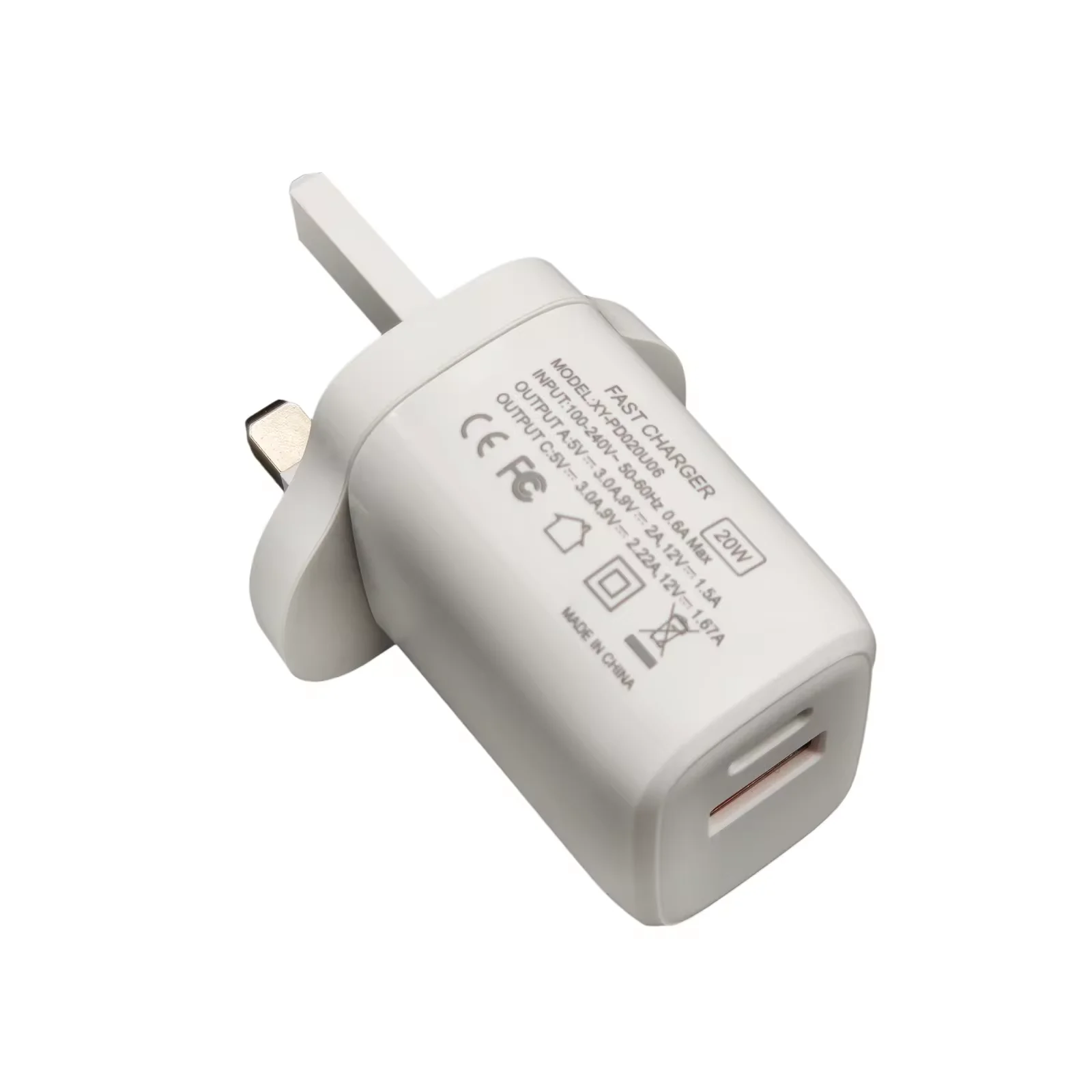 New Pd 20w Usb C Wall Charger Fast Charging Power Adapter Otp ...