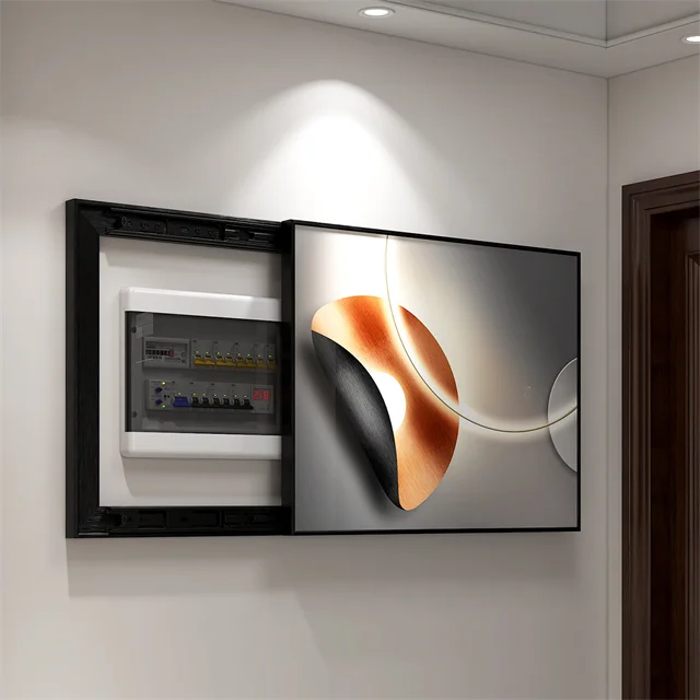 Modern Minimalist Electric Meter Box Decorative Painting Blocking Box ...