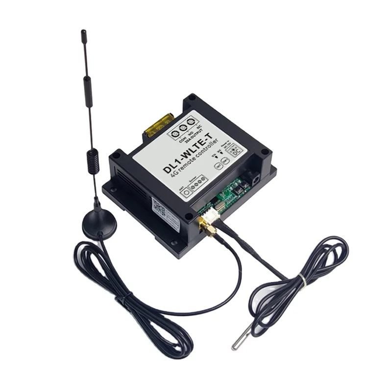 App 4G LTE Temperature Sensor 2 Relay Controller DL1-WLTE-T/TVC Switch ...