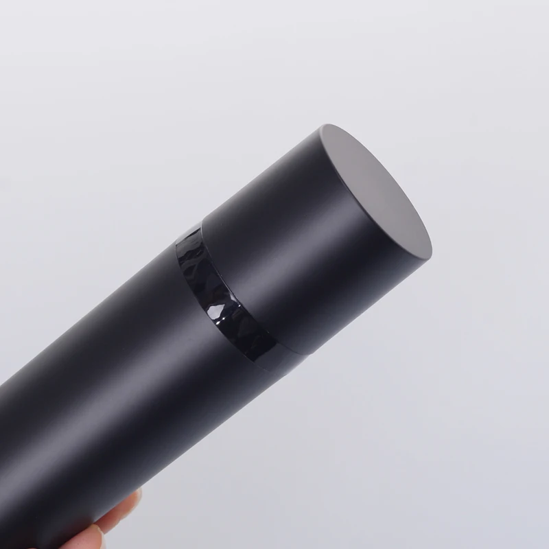 Wholesale Cosmetic White Round Empty PP Plastic 100ml 75ml 30ml Airless ...