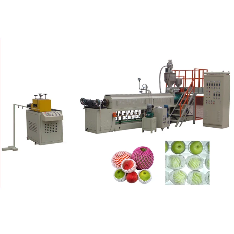 HEXING Mesh Plastic Foam EPE Extruder Extrusion PE Line Fruit Packing ...