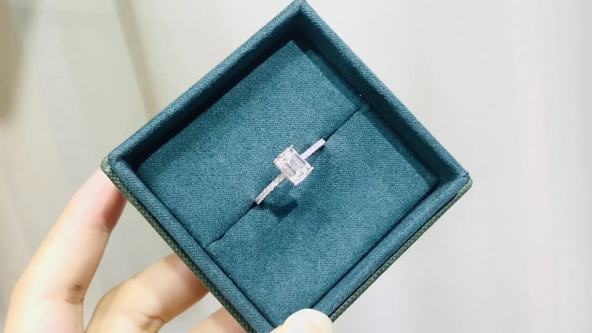 Czcity Luxury Wedding Band Silver Dainty Gra Wholesale 925 1 Carat ...