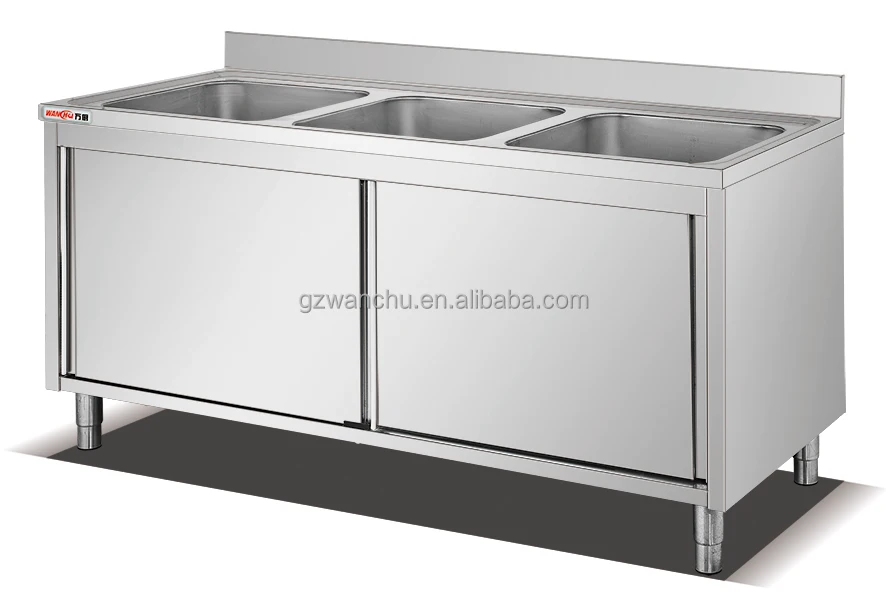 Customized Heavy Duty Workbench with Drawer Sink Cabinet