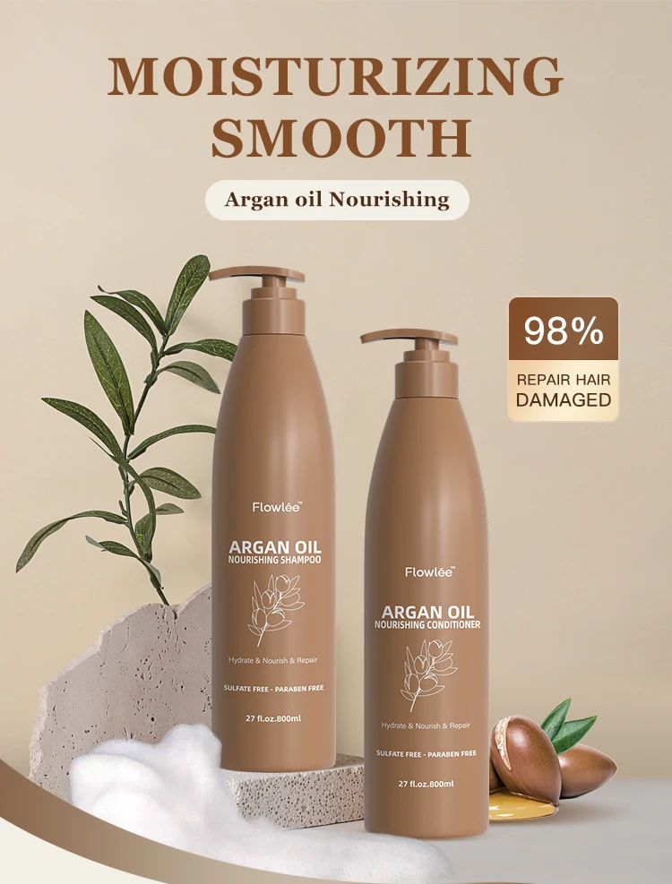 DIWEI Customized Logo Argan Oil Shampoo - Nourishing Hair Care