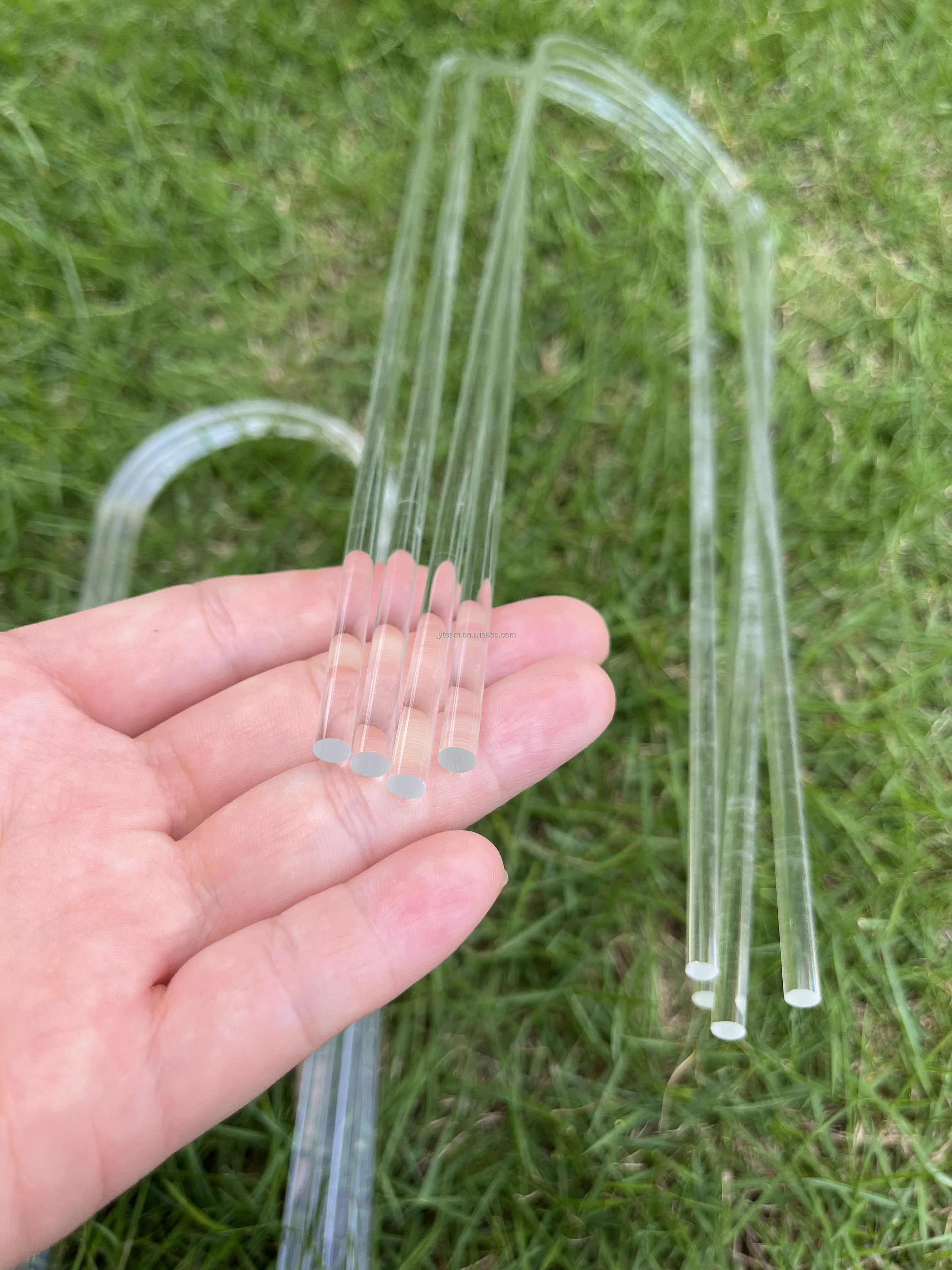12 Inch Hollow Height U Shape Portable Acrylic Trellis for Plants Hoya ...