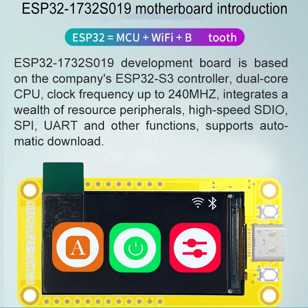 Diymalls 1.9 Inch ESP32-S3 Display - IPS TFT LCD Module