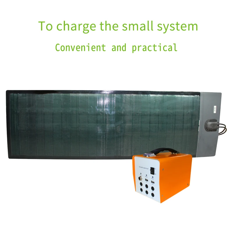 100% Flexible Solar Panels - Amorphous Silicon Thin Film