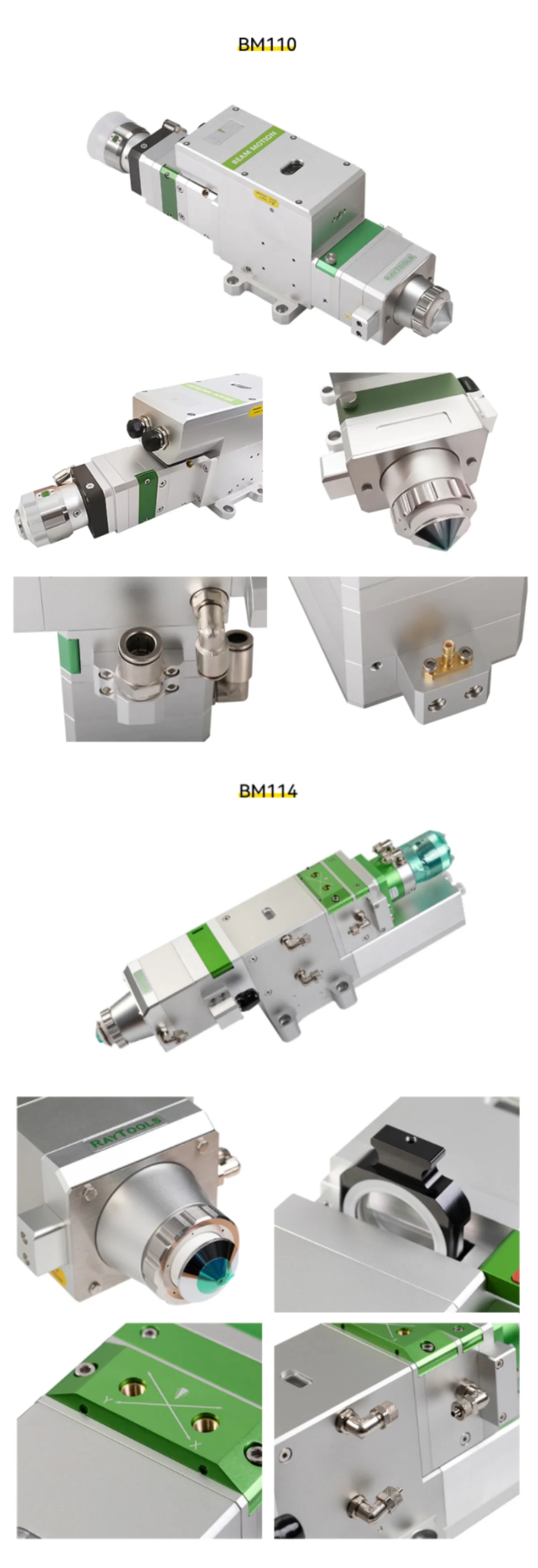 Raysoar Auto Focus Fiber Laser Cutting Head Bt240 Bm111 Bm114 Bm06k ...