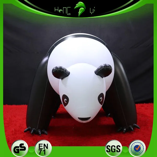 Pvc Custom Inflatable Panda Shaped Balloon Customized Inflation Panda ...