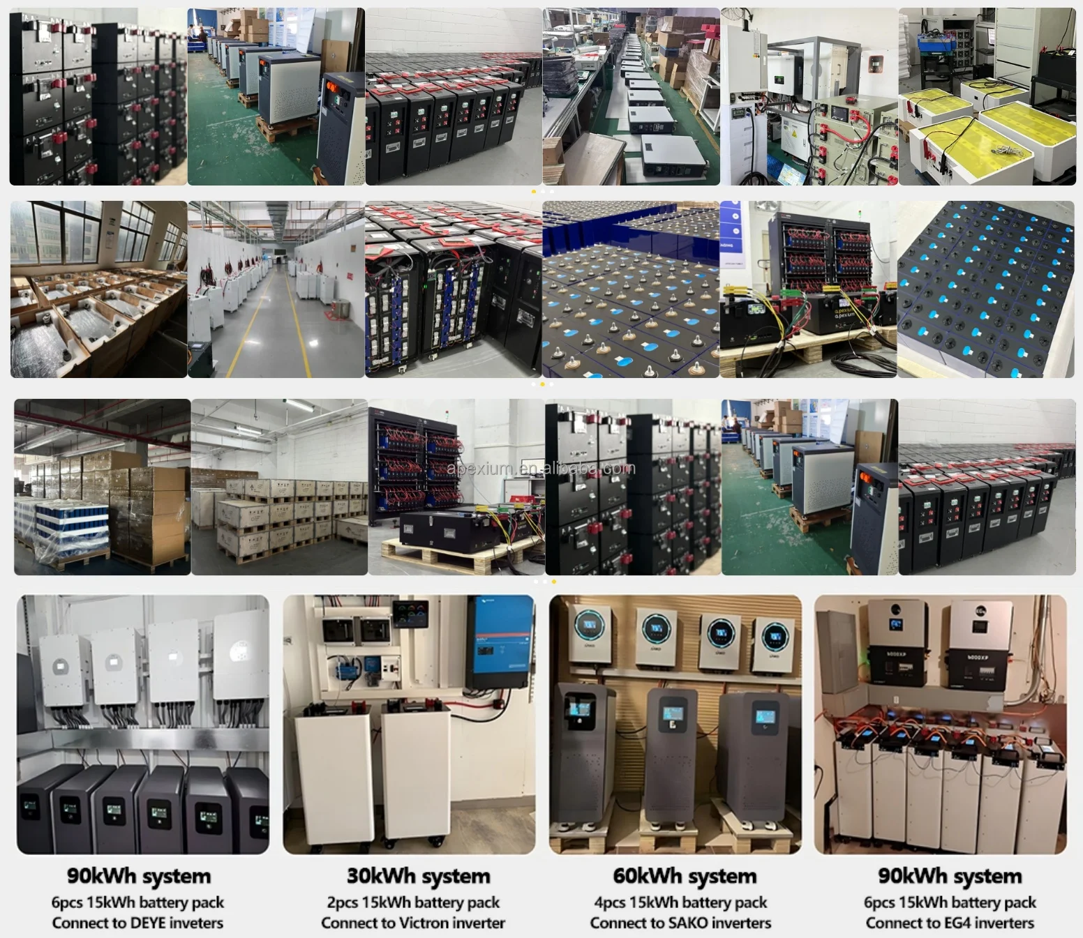 Apexium 16s DIY Kits - 10kwh & 15kwh Lifepo4 Battery Cases