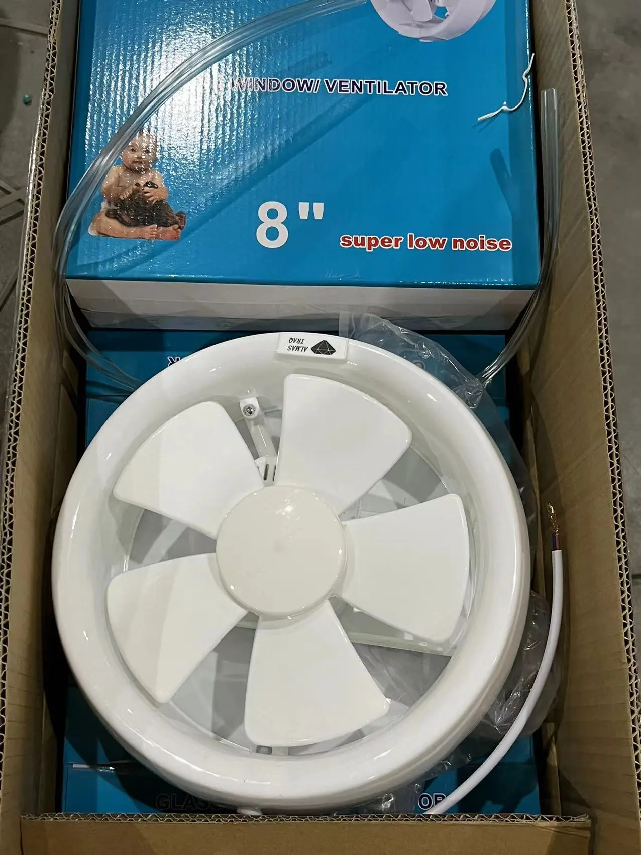 Round Plastic Shutter Glass Window Silent Ventilation Small Round ...