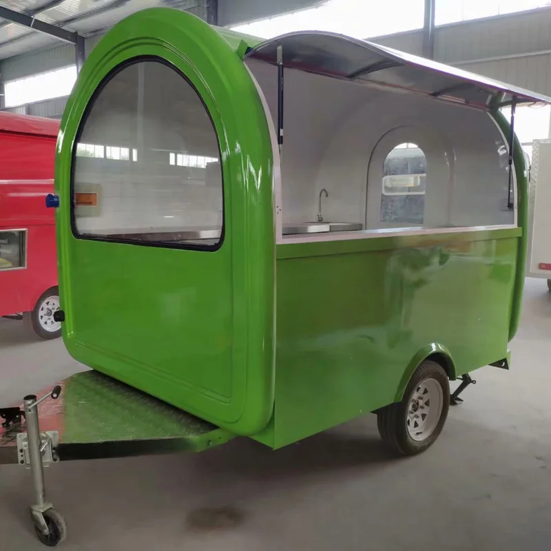 Fully Equipped Towable Food Carts - Perfect for Street Vending