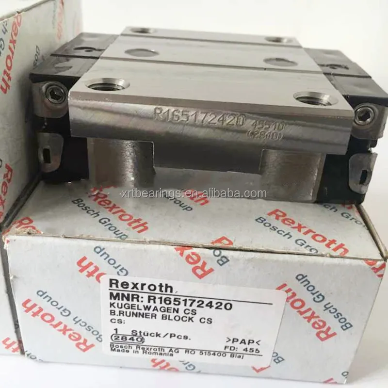 Rexroth Linear Guide Rail Runner Block R165171220 R165171320 R165171420 ...