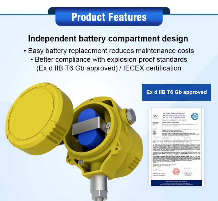 LORA 4G Industrial Iot Remote Water Level Sensor