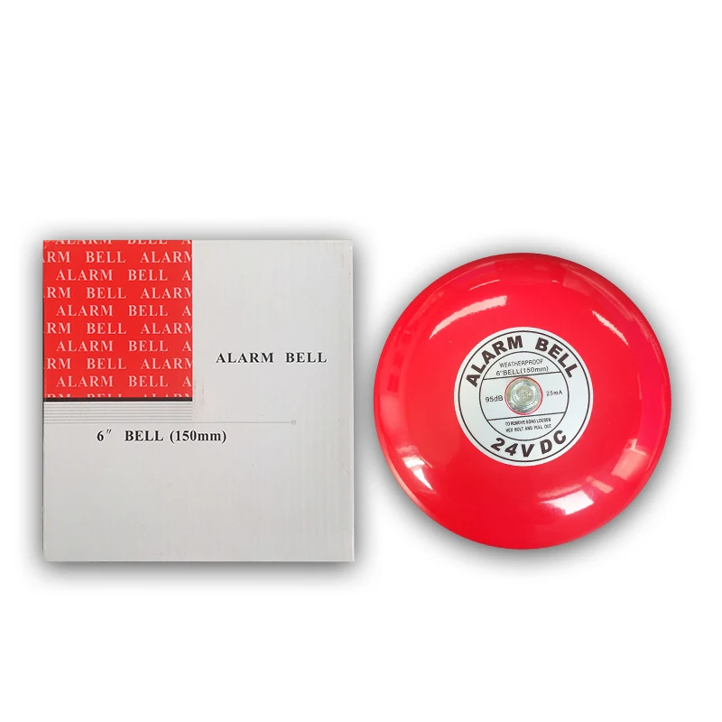 24v Electric Fire Alarm Bell With Strobe Light Conventional Fire Alarm ...