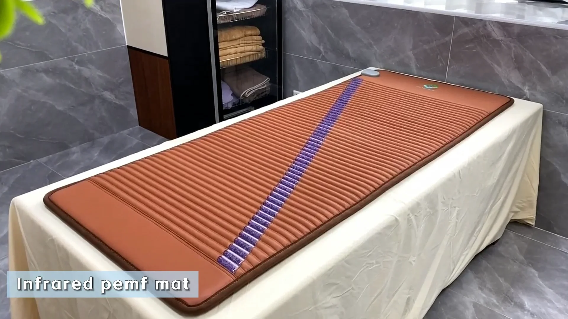 Oem Odm Infrared Hot Stone Heating Pemf Pulsed Bio Magnetic Mattress ...