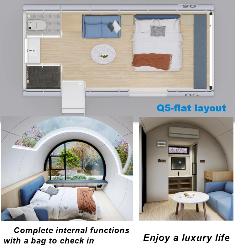 Luxury Capsule Houses - Modular Expandable Container Homes