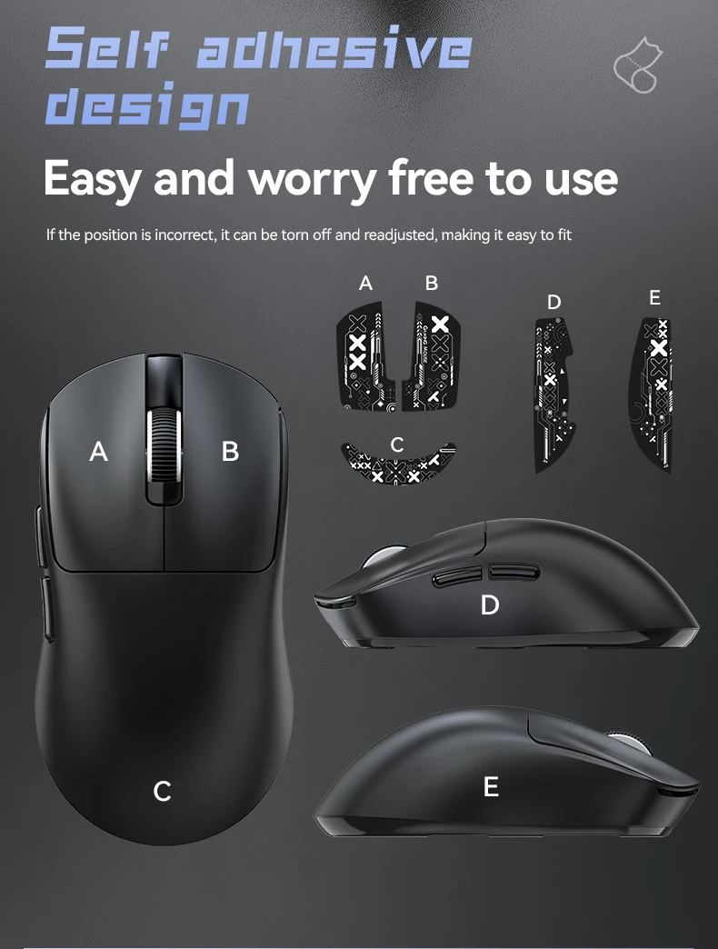 Lightweight Gaming Mouse PAW 3311 - Programmable, Ergonomic Design with ...