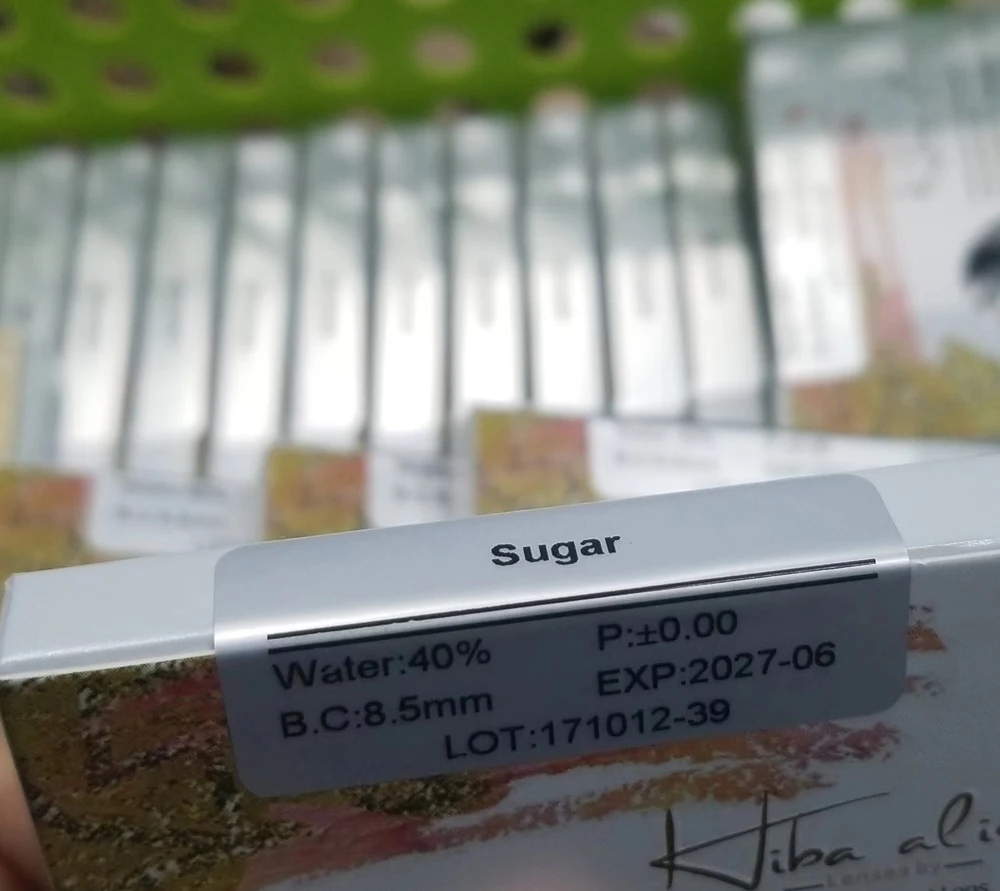 Eyeshare Custom Practical Colored Contact Lens Packing Box Contact ...