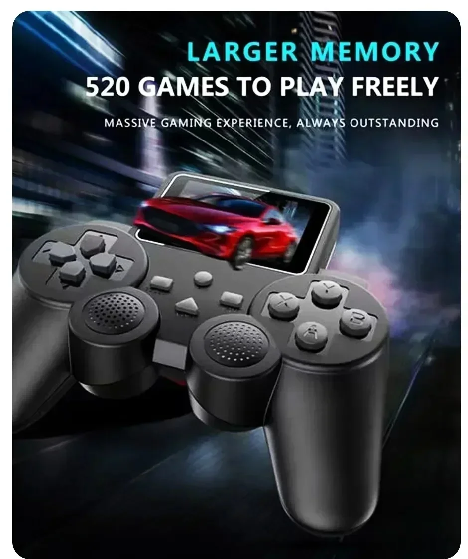 S10 Handheld Emulation Console Video Consoles 2.4-Inch Screen Remote ...