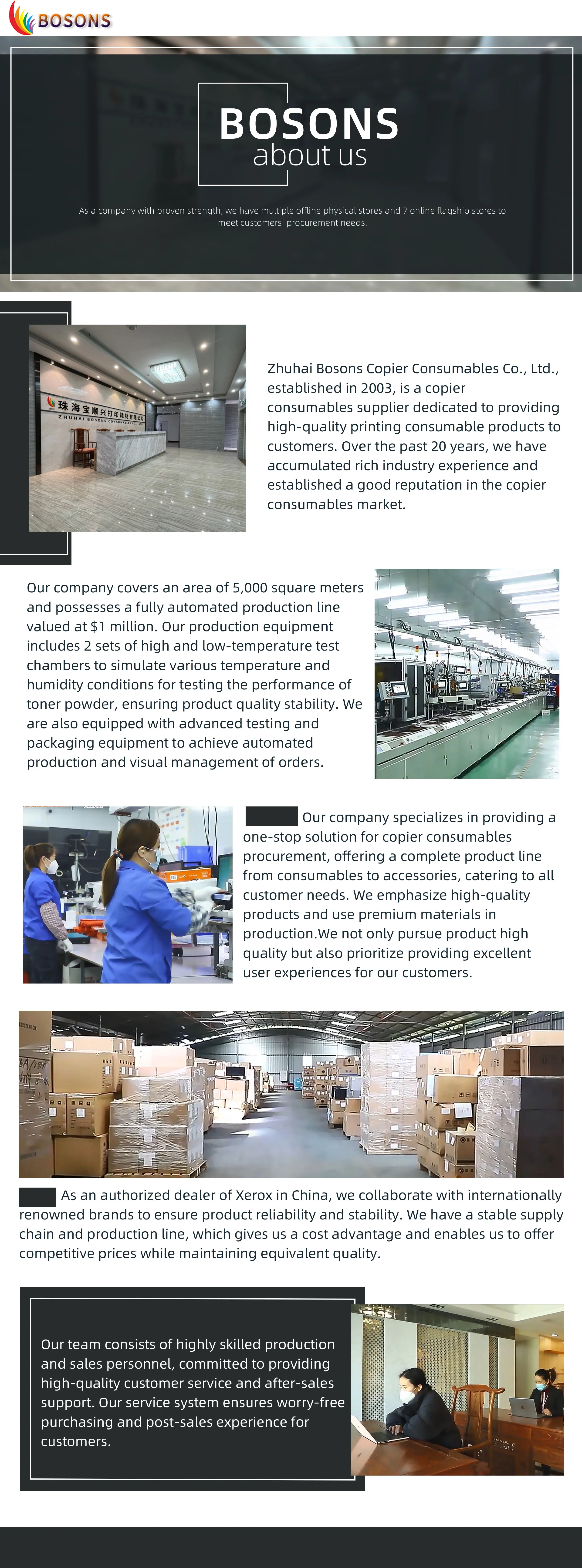 Quality Compatible Xerox 7855 Developer Powder for Xerox 7525 7530 7535 ...