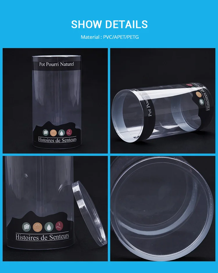 clear Plastic Cylinder with Lid,clear Cylinder Box, Plastic Tube ...