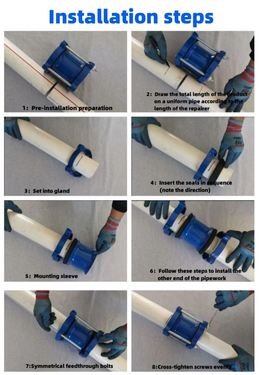 Epoxy Coated Flanged Galvanised Compression Expansion Joint