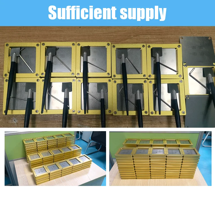 Reballing Jig 80mm 90mm Stencil Common Use Auto Lock Accurate Position ...