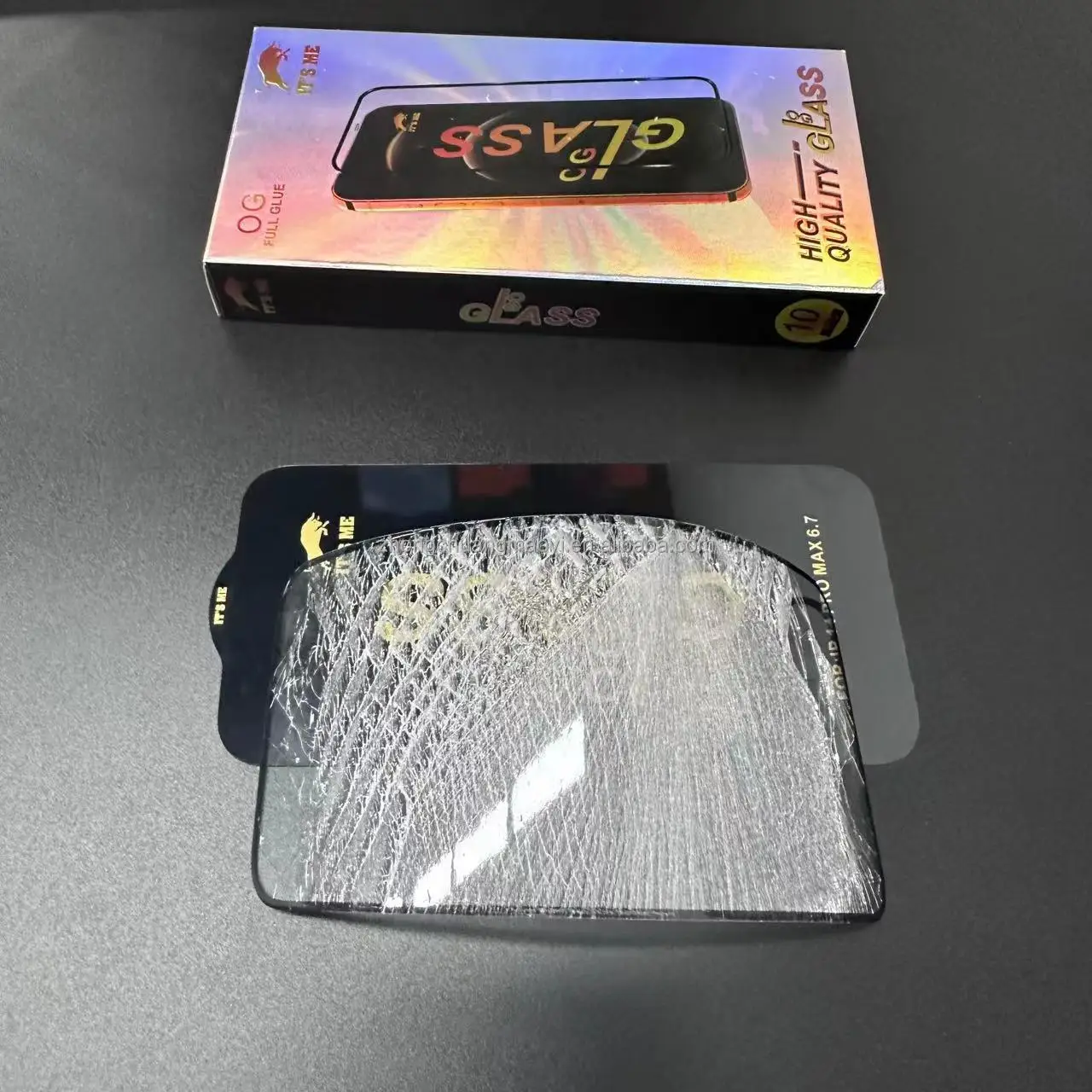 Anti Static Mobile Phone 9H OG Screen Protector for Iphone15 14 13 12 ...