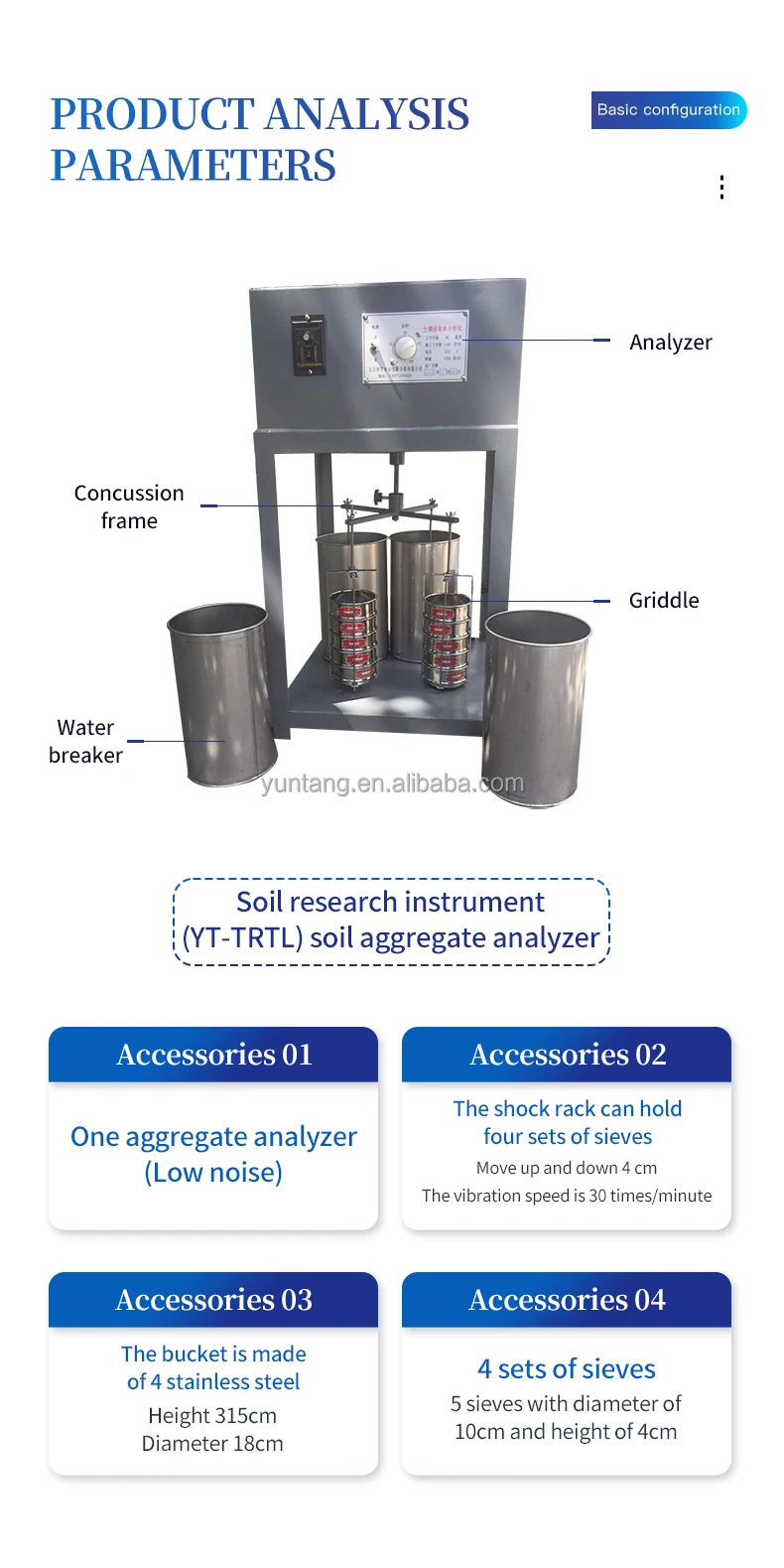 Soil Aggregate Analyzer Structure Fast Analyzer Soil Aggregate Tester ...
