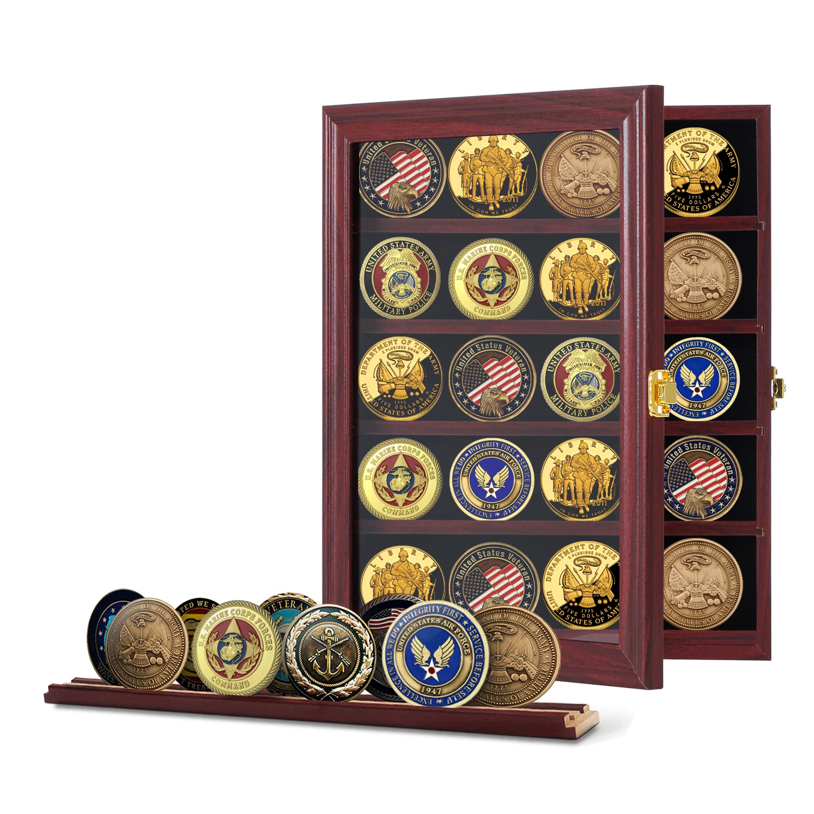 High Quality Challenge Coin Display Case Customized Challenge Coin ...