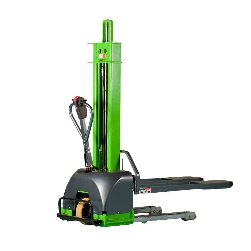 500kg Self Loading Portable Forklift Auto Lift Electric Stacker With ...
